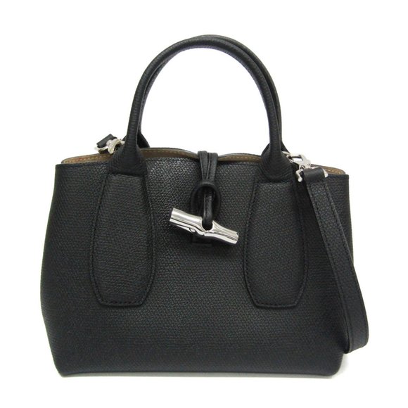 Longchamp | Bags | Longchamp Roseau S 095 Hpn 001 Womens Leather ...